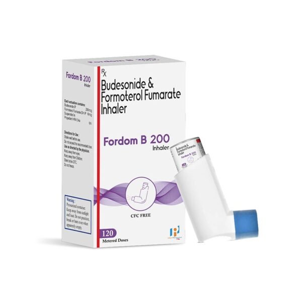 Fordom B‑200 Inhaler – Budesonide & Formoterol | Indizen Pharma