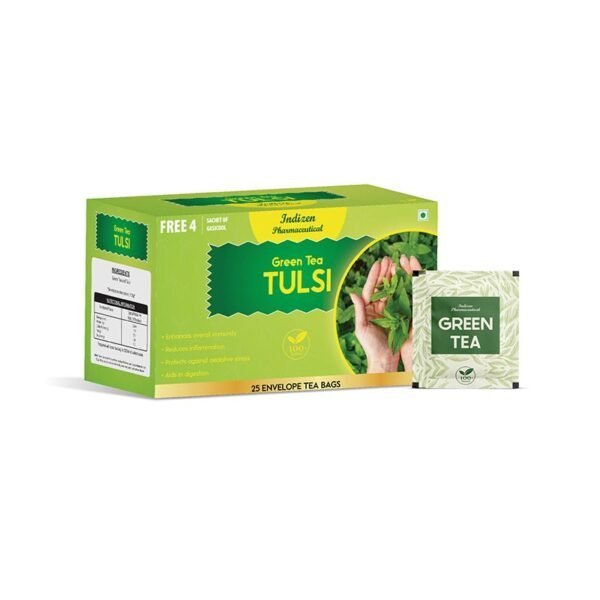 Green Tea Tulsi – Herbal Immunity & Wellness Tea | Indizen Pharma