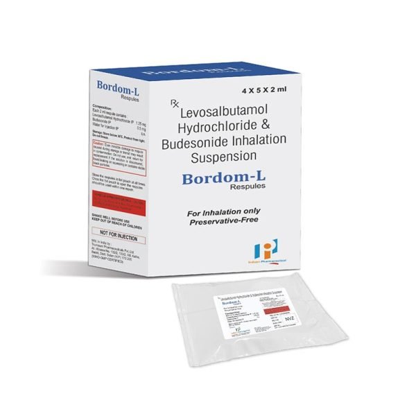 Bordom-L Respules – Respiratory Care | Indizen Pharmaceutical