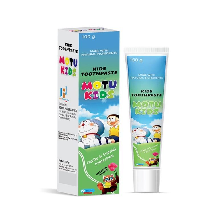 Motu Kids Toothpaste – Pediatric Toothpaste | Indizen Pharma