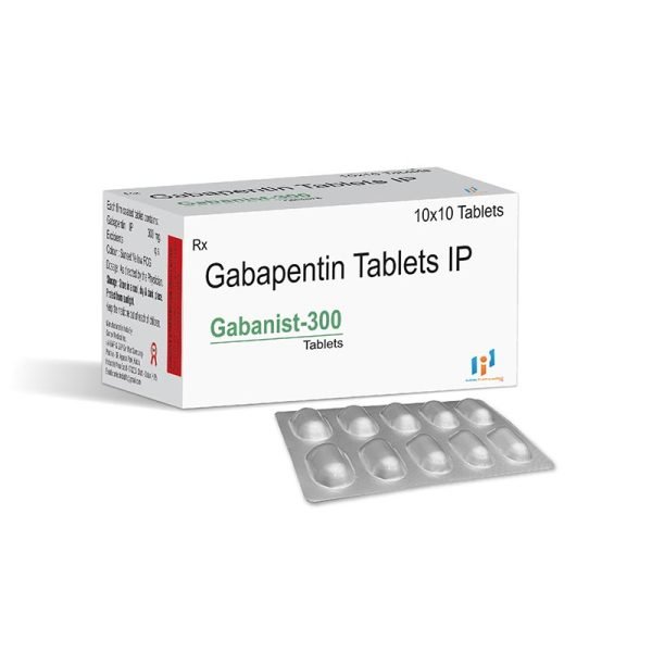 GABANIST 300 mg Tablet – Indizen Pharma | Gabapentin 300 mg